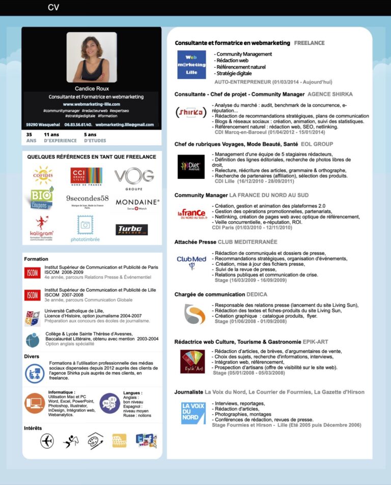 Consultante en communication freelance Lille | Candice Roux